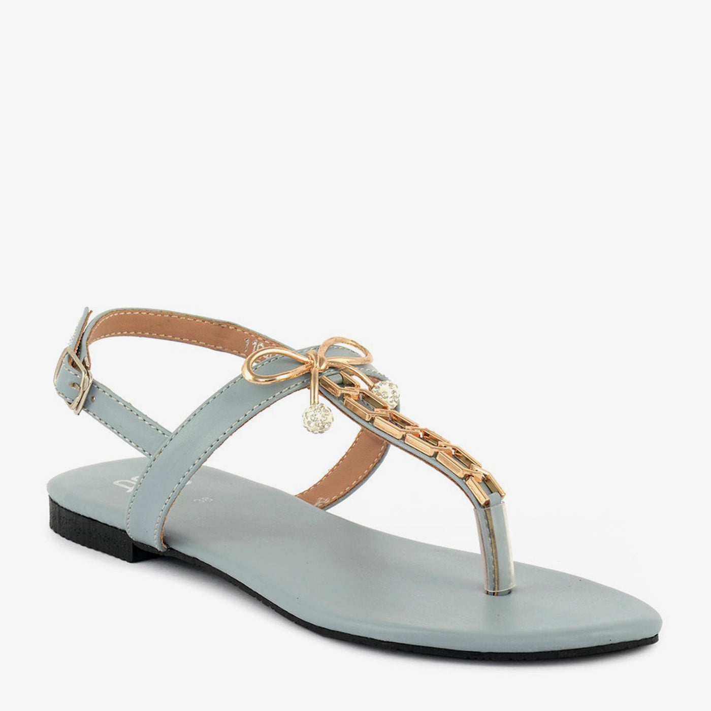 Elegance Chain Matte Sandals – ECS